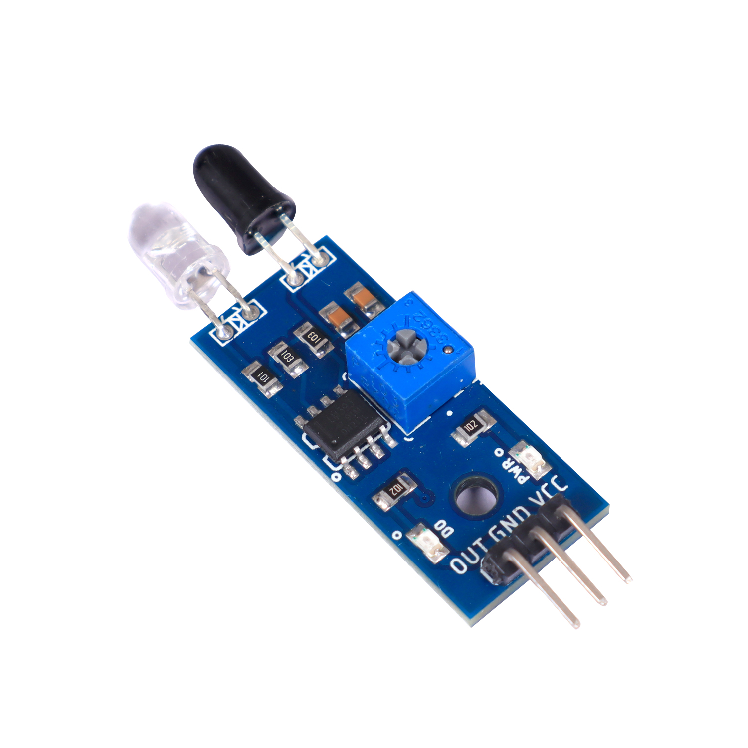 IR Proximity Sensor Module with Adjustable Sensitivity - Hacktronics