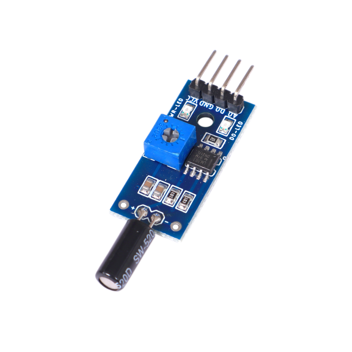 Tilt Sensor Module SW520D - Hacktronics