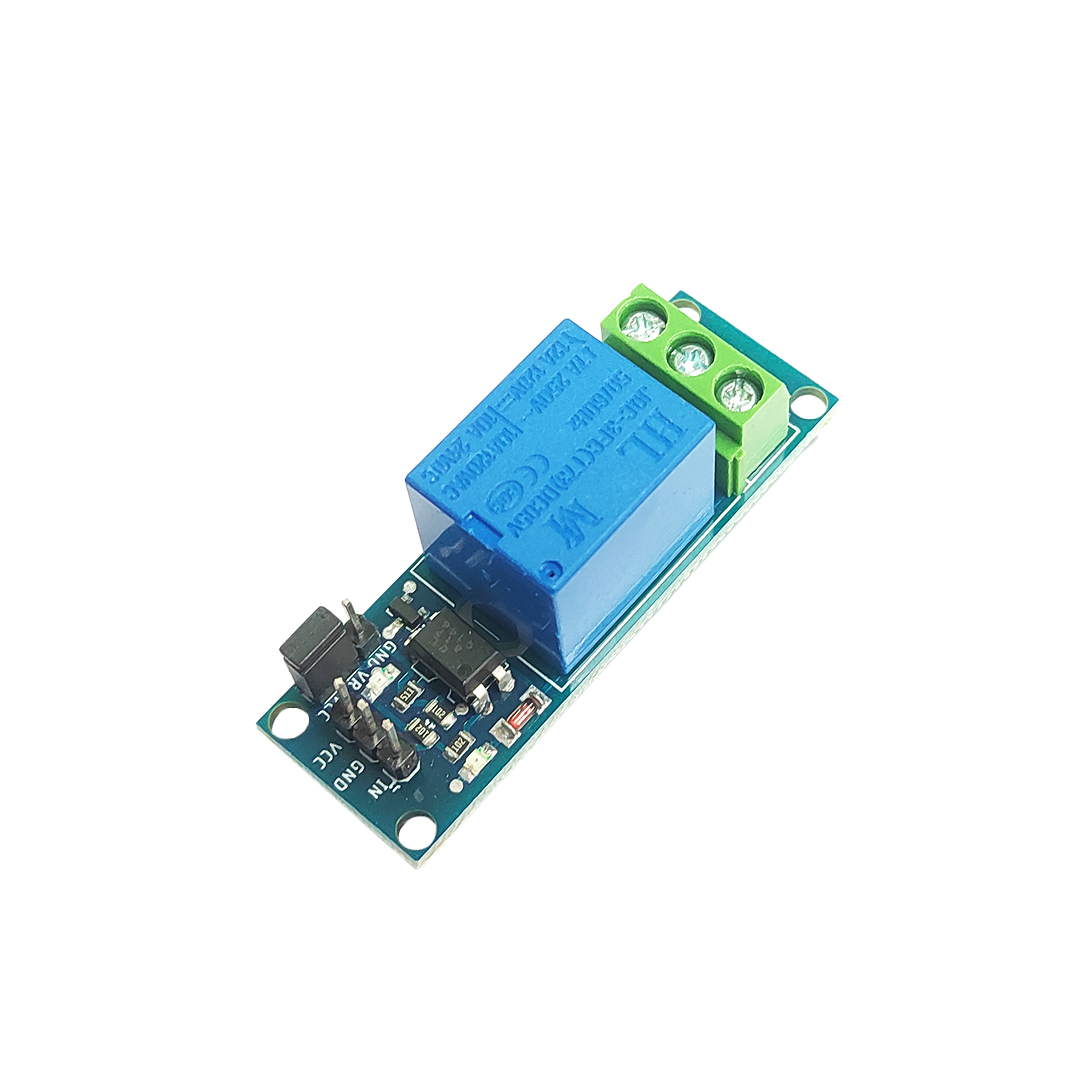 Single Channel 5V Relay Board with Optocoupler - Hacktronics