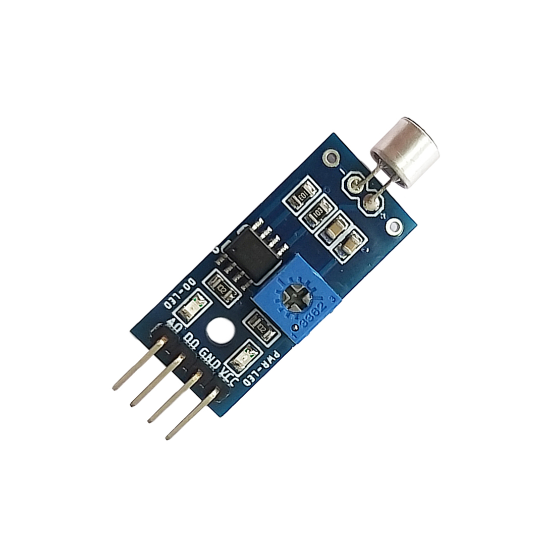 Sound Sensor Module with Small Microphone - Hacktronics