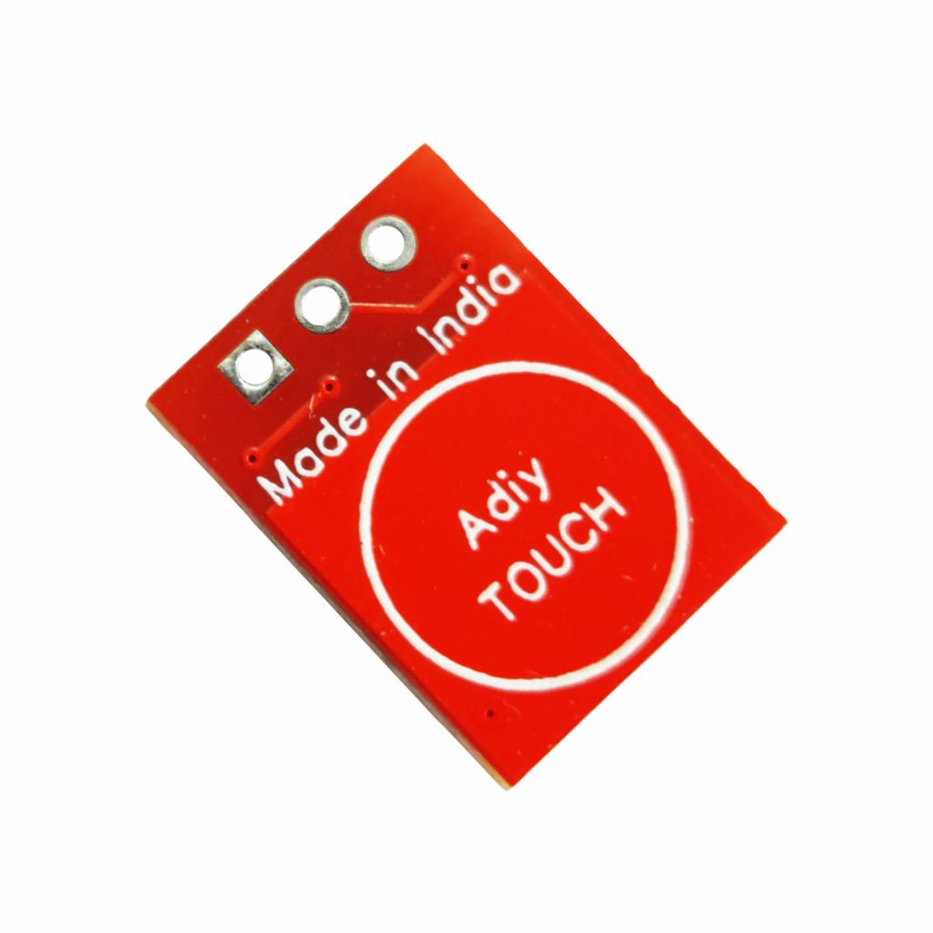 TTP223 Touch Sensor Module Red - Hacktronics