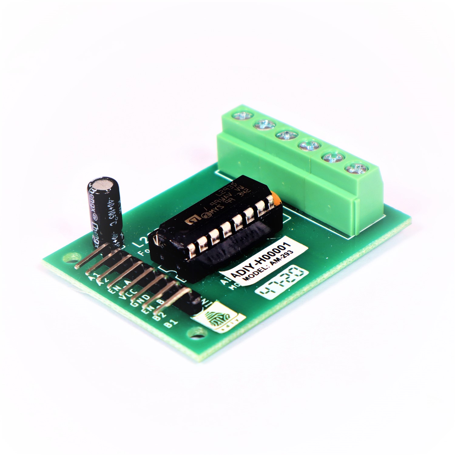 L293 Based Motor Driver Module - Hacktronics