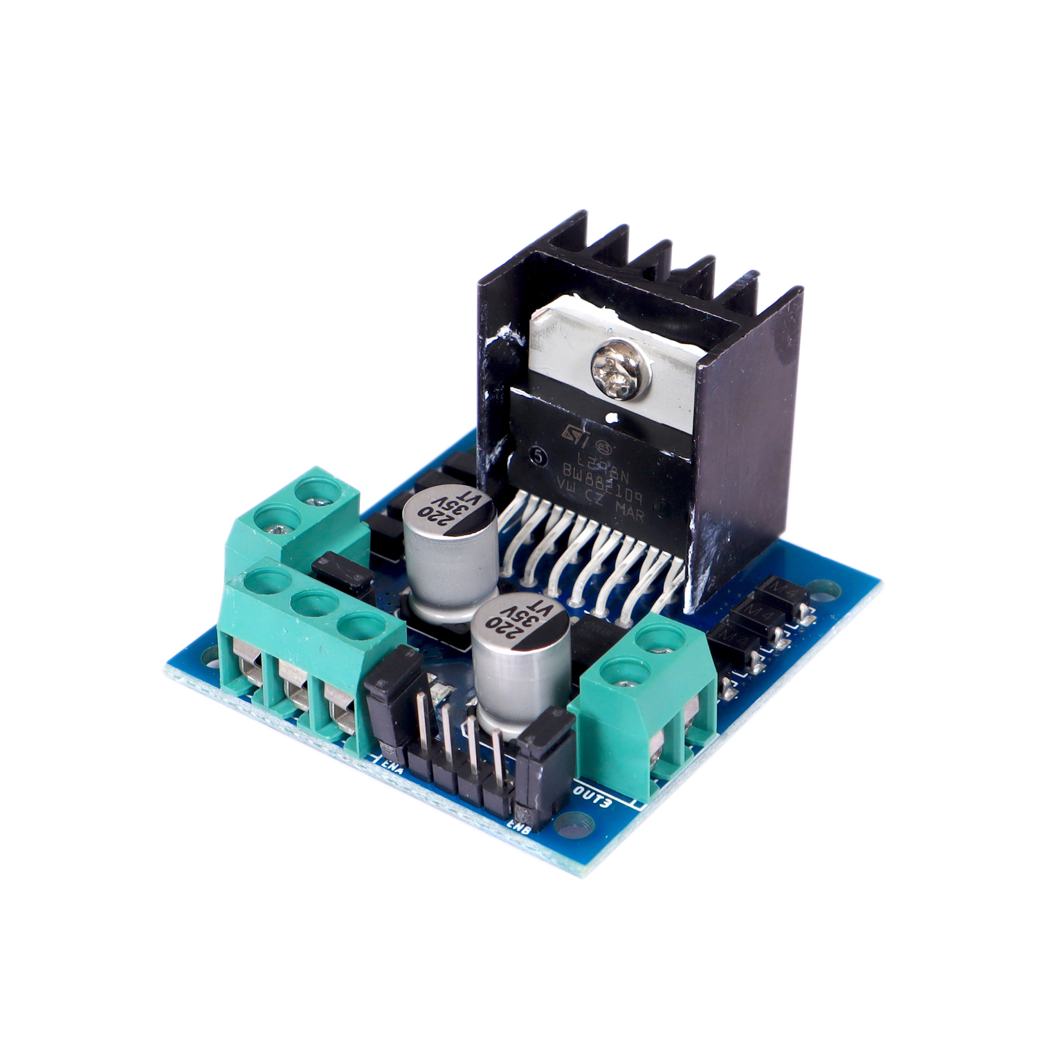 L298 Motor Driver Module - Hacktronics