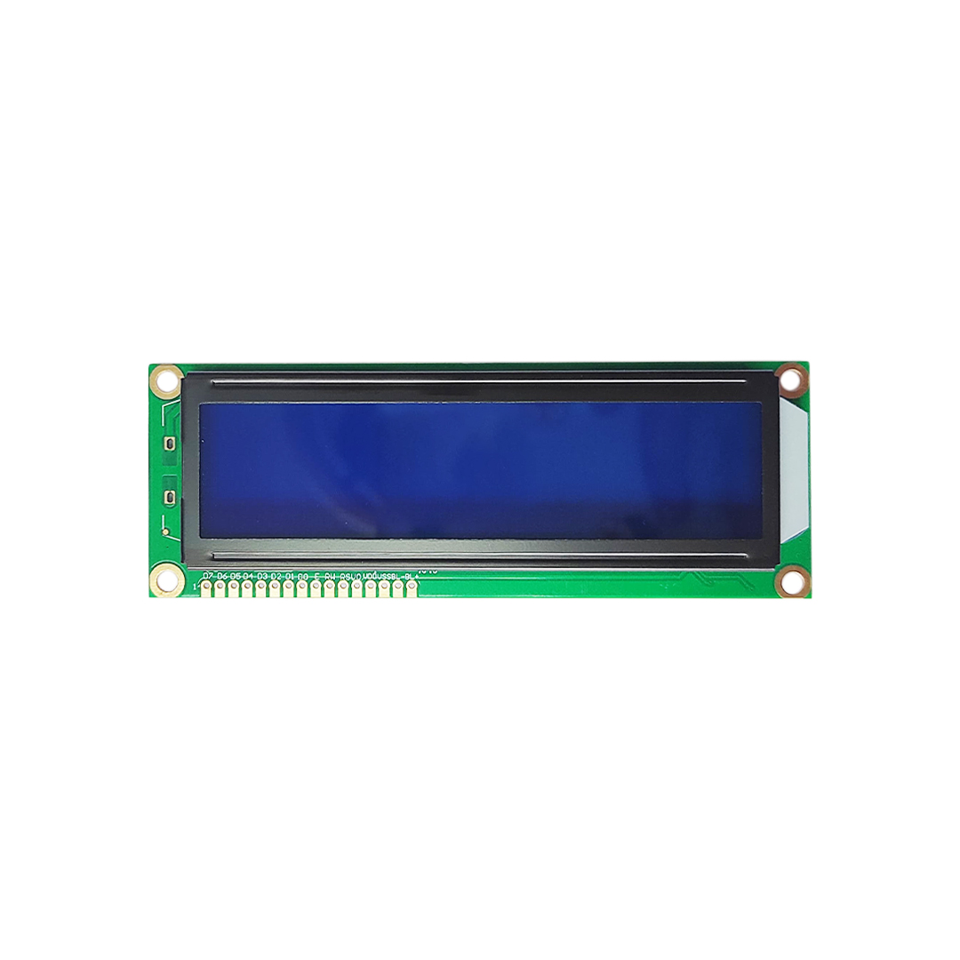 16x02 Blue Color Jumbo LCD Display - Hacktronics