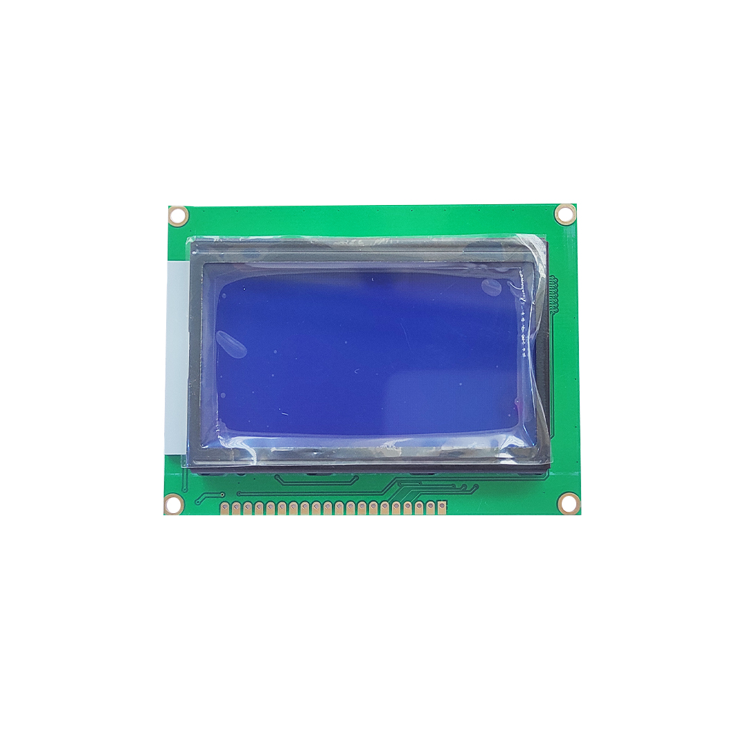 128x64 Blue Color Graphics LCD Display - Hacktronics