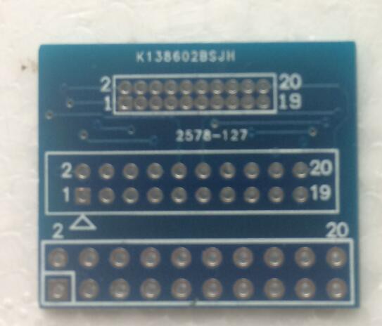 1.27MM 2.0MM 2.54MM 2x10 Dual Row Pin 20P Adapter PCB - Hacktronics
