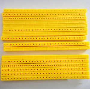 153 ABS Plastic Strip Bracket, Axle Transmission Frame, Model Building Blocks Material - Hacktronics