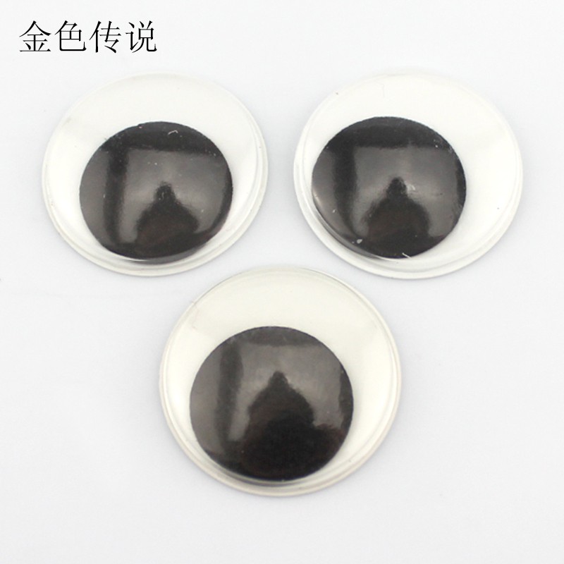 2 Pieces of 30MM Diameter Robot Cartoon Plastic Eyes Doll Eyes Plush ...