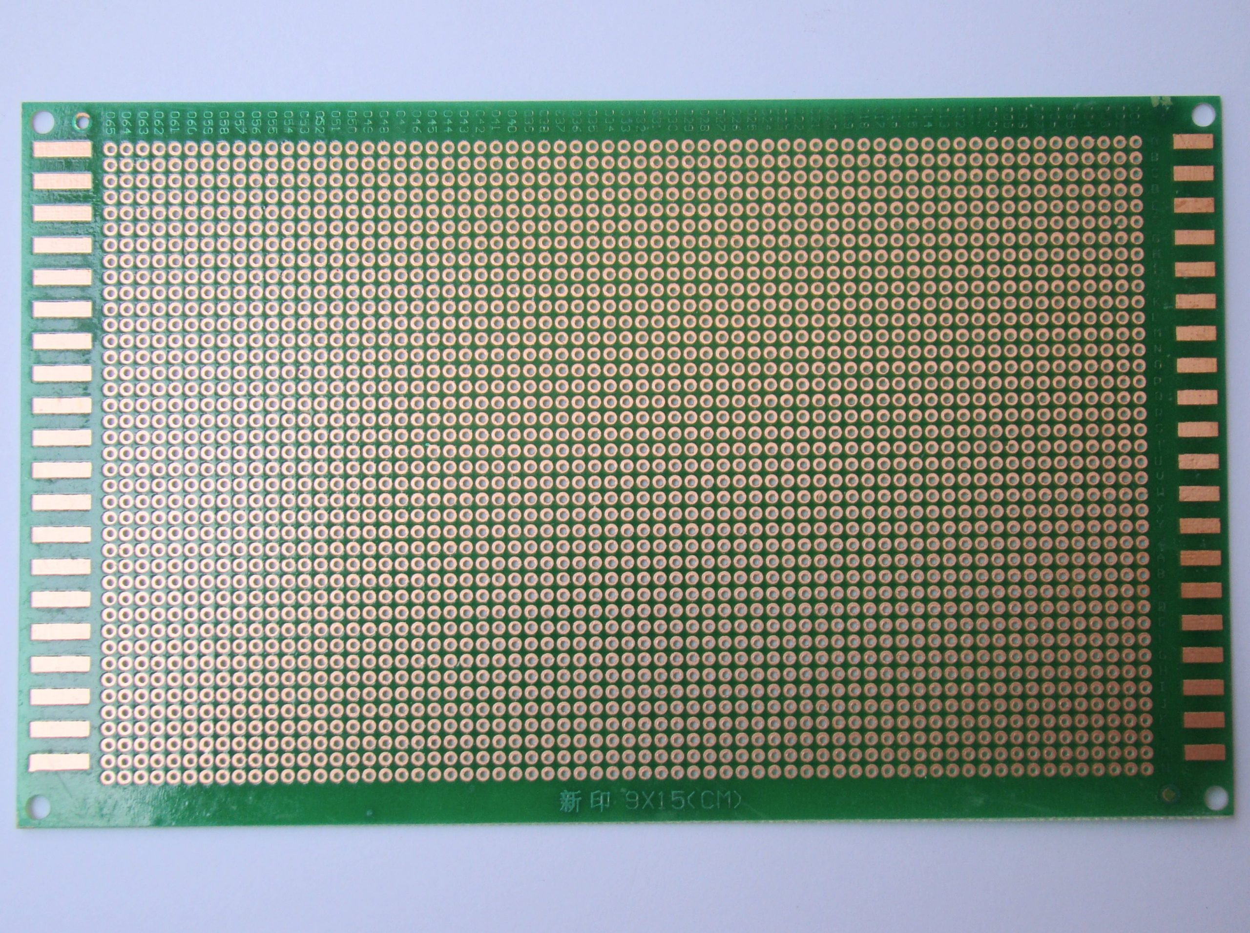 2.00mm Pitch 9 x 15 cm General Purpose Solderable FiberGlass Perf Board ...