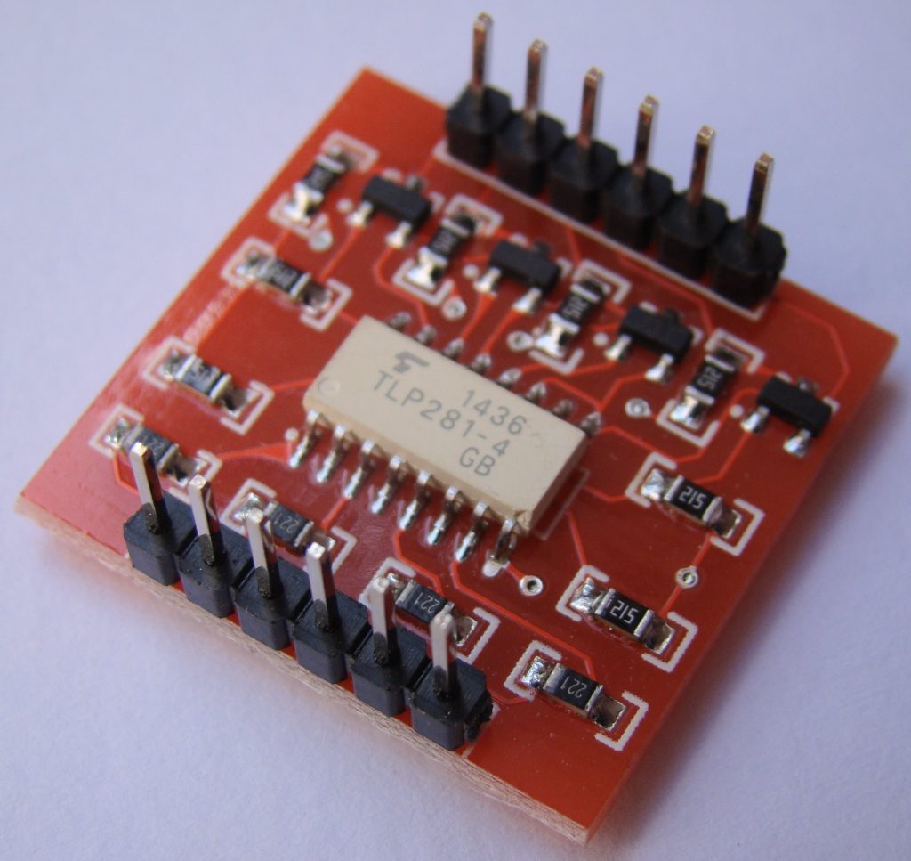 4 Channel Opto Isolation Module High and Low Expansion Board - Hacktronics
