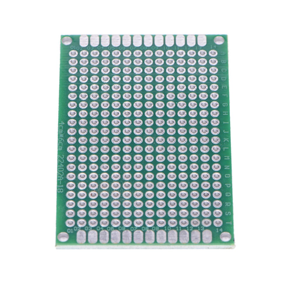 4 x 6 cm Double Sided Tin Coated Solderable FiberGlass Perf Board PCB ...