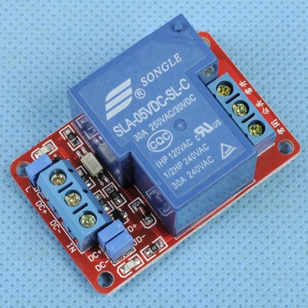 5V 30Amps Optical Coupling Isolation Single Channel Relay Module with ...