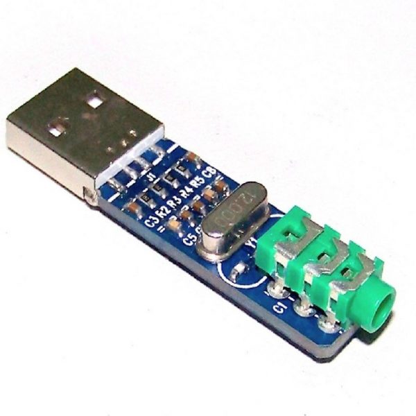 5V USB Powered PCM2704 Mini USB Sound Card DAC Decoder Board for PC ...