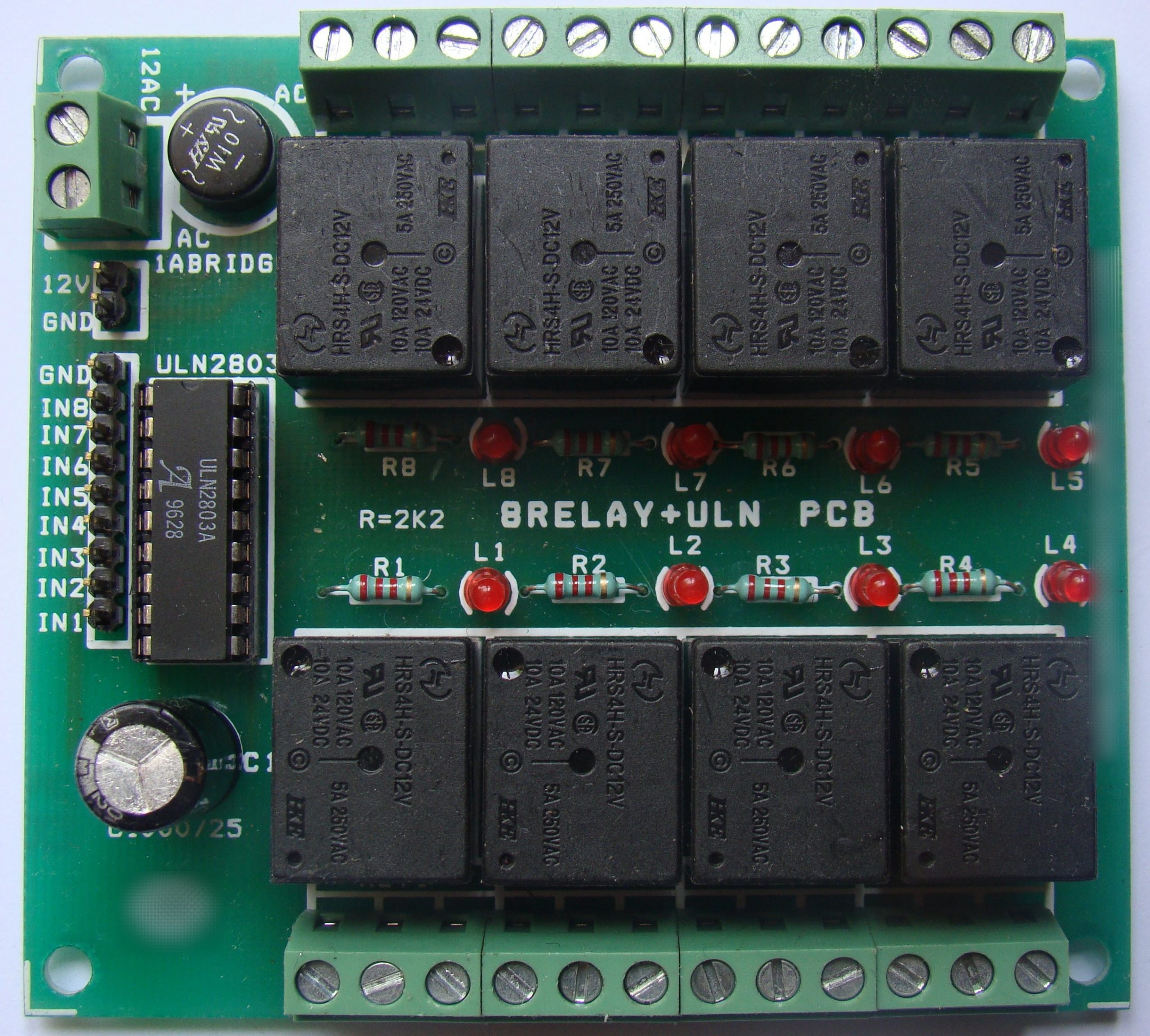 8 Channel Relay Module - Hacktronics