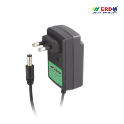 BIS Approved - 12V 2Amps Switching Mode Portable DC Jack Charger (Made in India) - Hacktronics