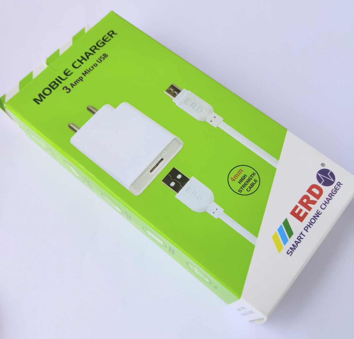 BIS Approved - 5V 3Amps Fast Charging Portable Micro USB Charger (Made ...