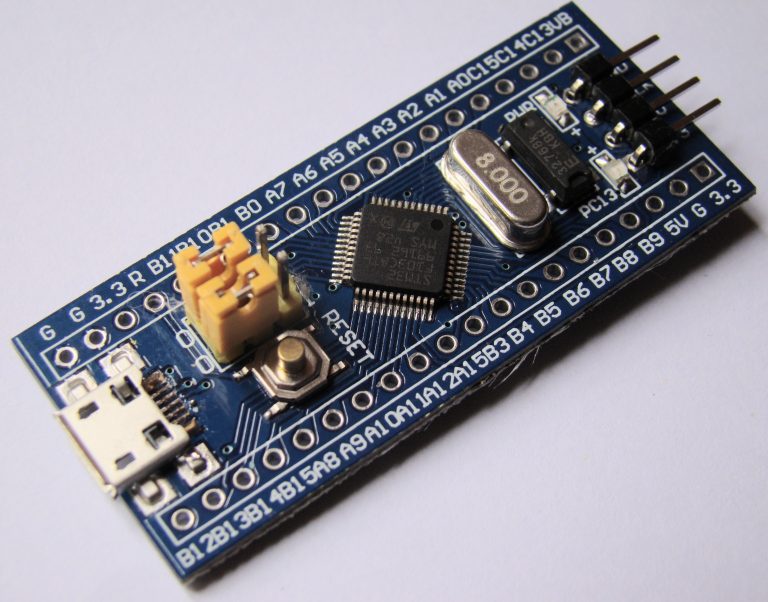 Blue Pill STM32F103C8T6 ARM STM32 Pre Solder Header Pins Minimum System ...