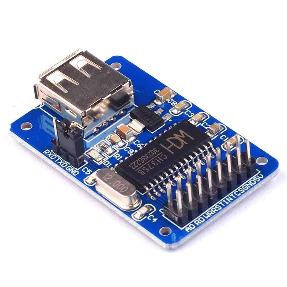 CH375 USB Flash Disk Drive Read / Write Module USB Host Interface Module - Hacktronics