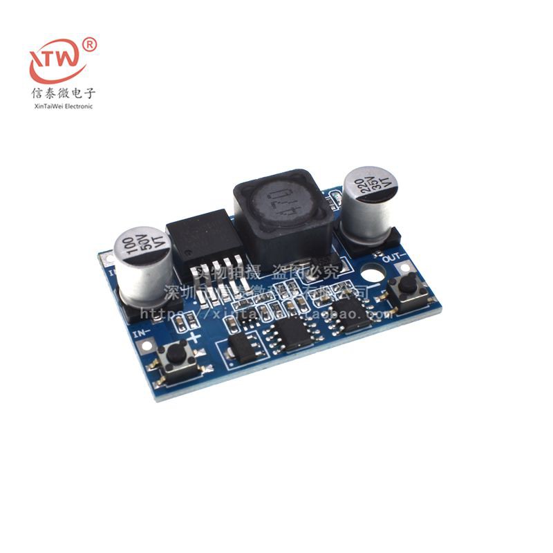 DC-DC LM2596 Step-Down Module Adjustable Voltage Regulator - Hacktronics