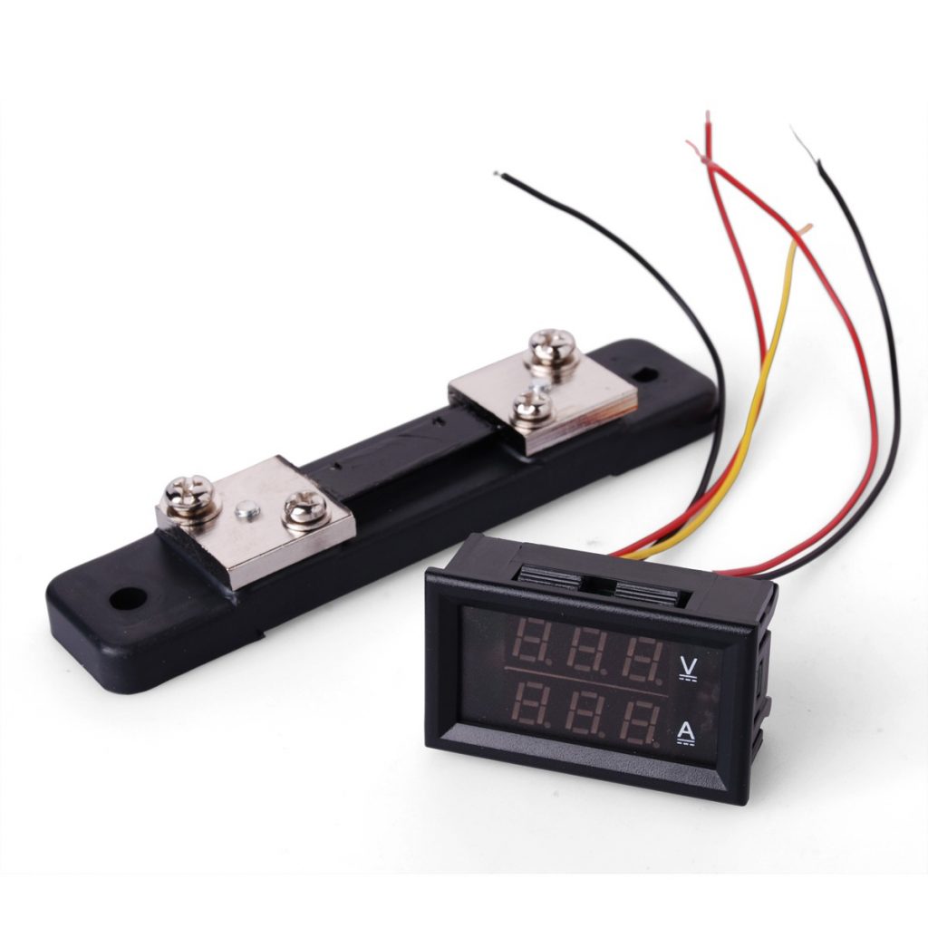 External 75mV 100A Current Measuring Shunt Resistor for Ammeter ...