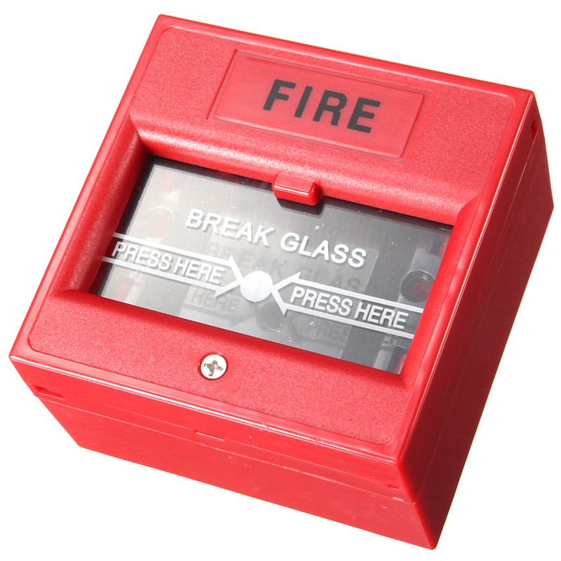 Fire Button Emergency Break Glass Open Door Alarm Emergency Glass Break ...