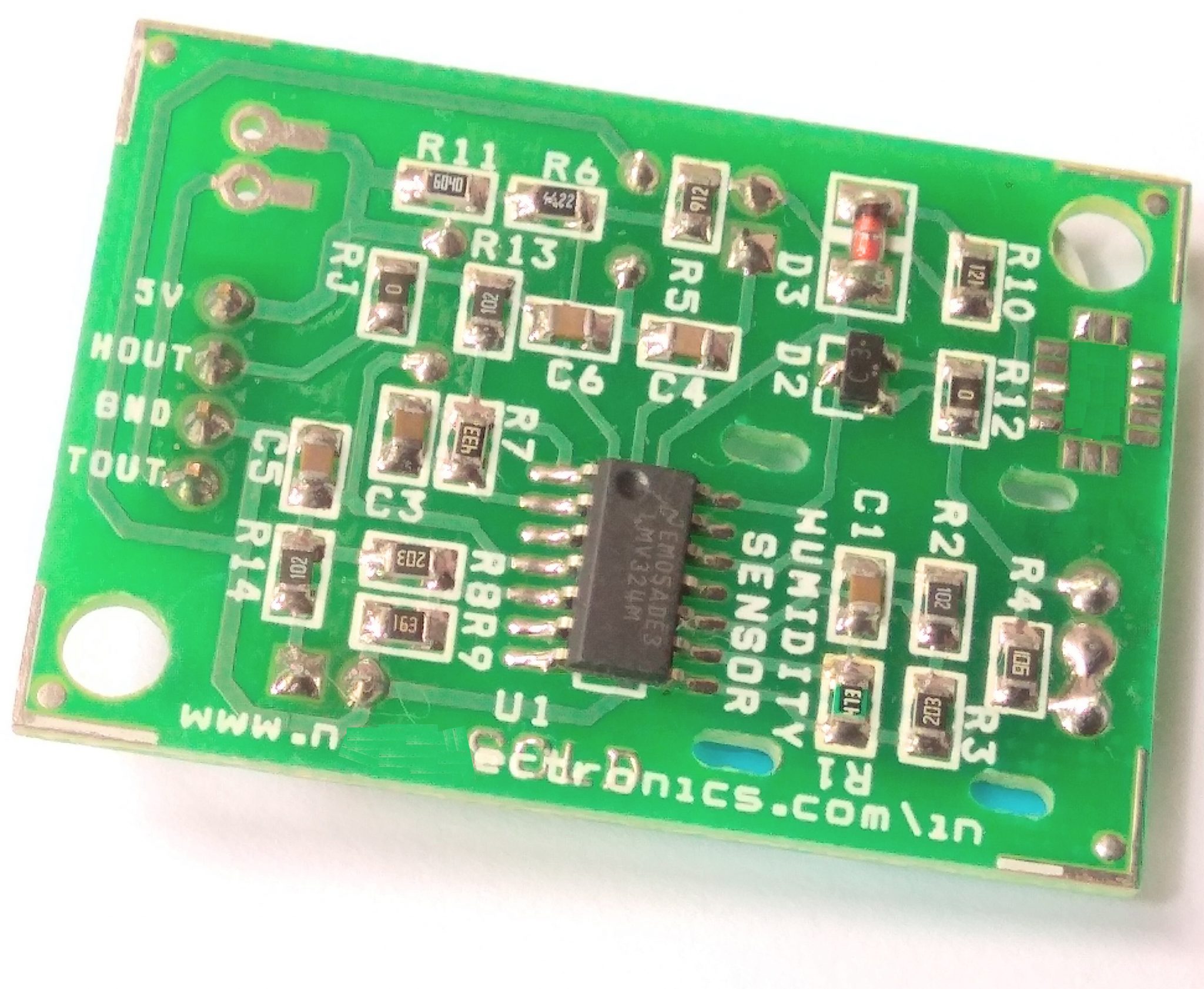 Humidity Sensor With Direct Output - Hacktronics