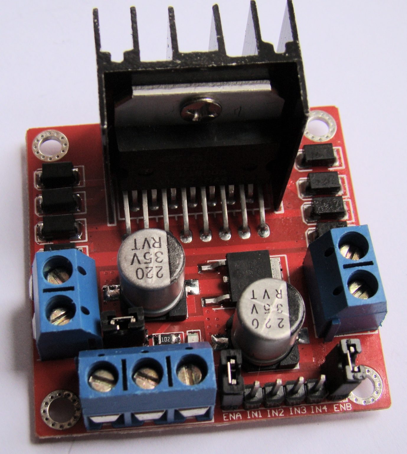L298 Motor Driver Board Module - Hacktronics
