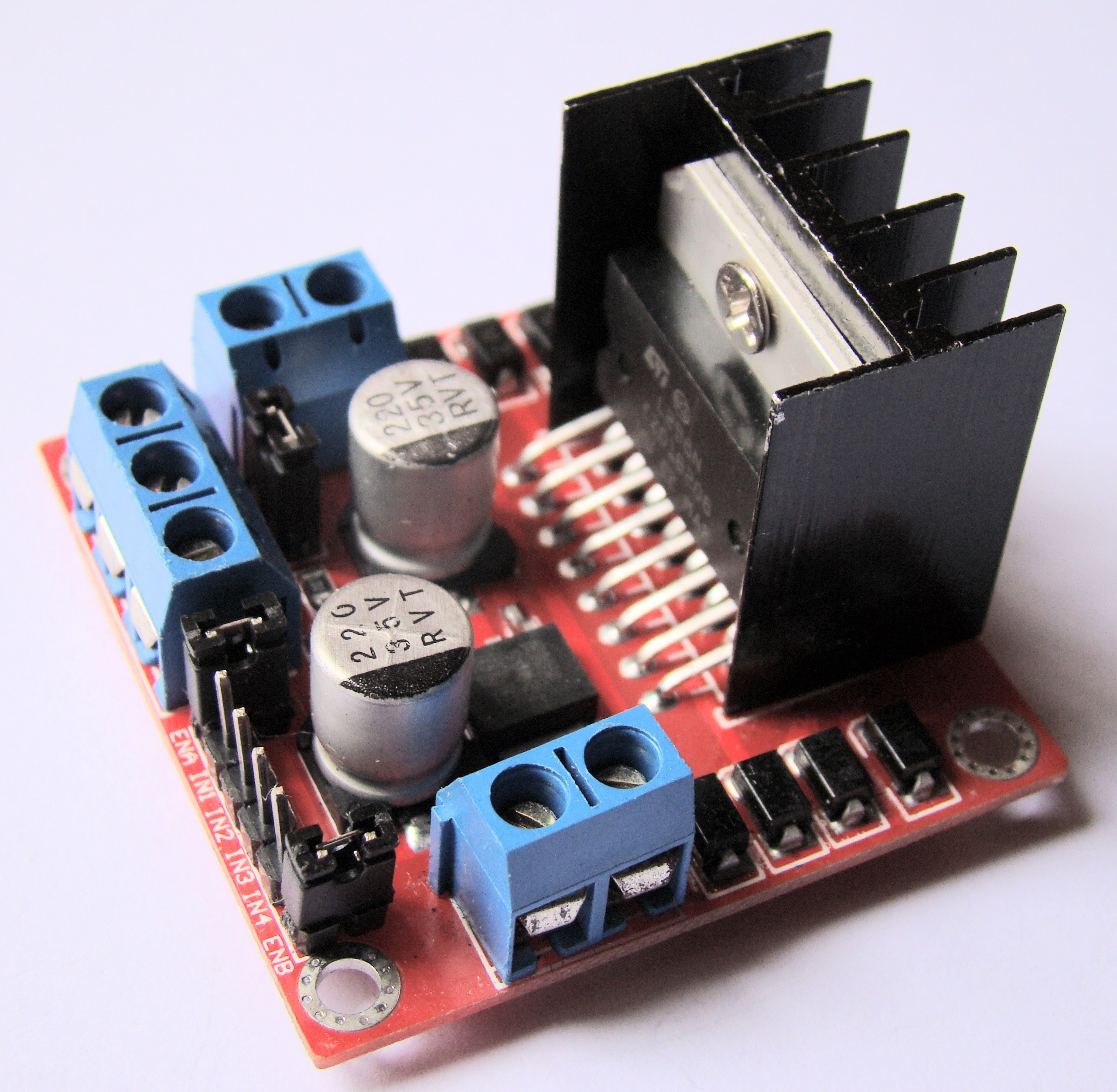 L298 Motor Driver Board Module Hacktronics