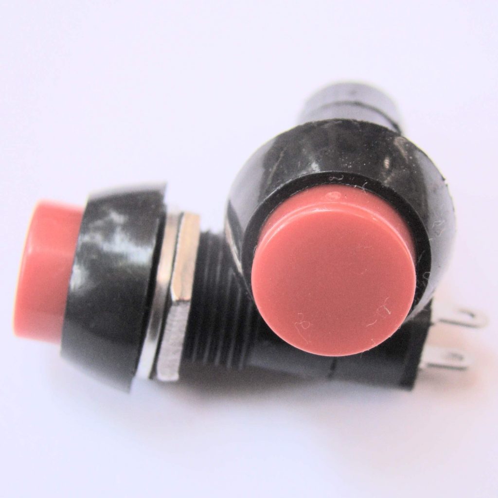 Large Panel Mount Momentary Tactile Push Button Switch - Hacktronics