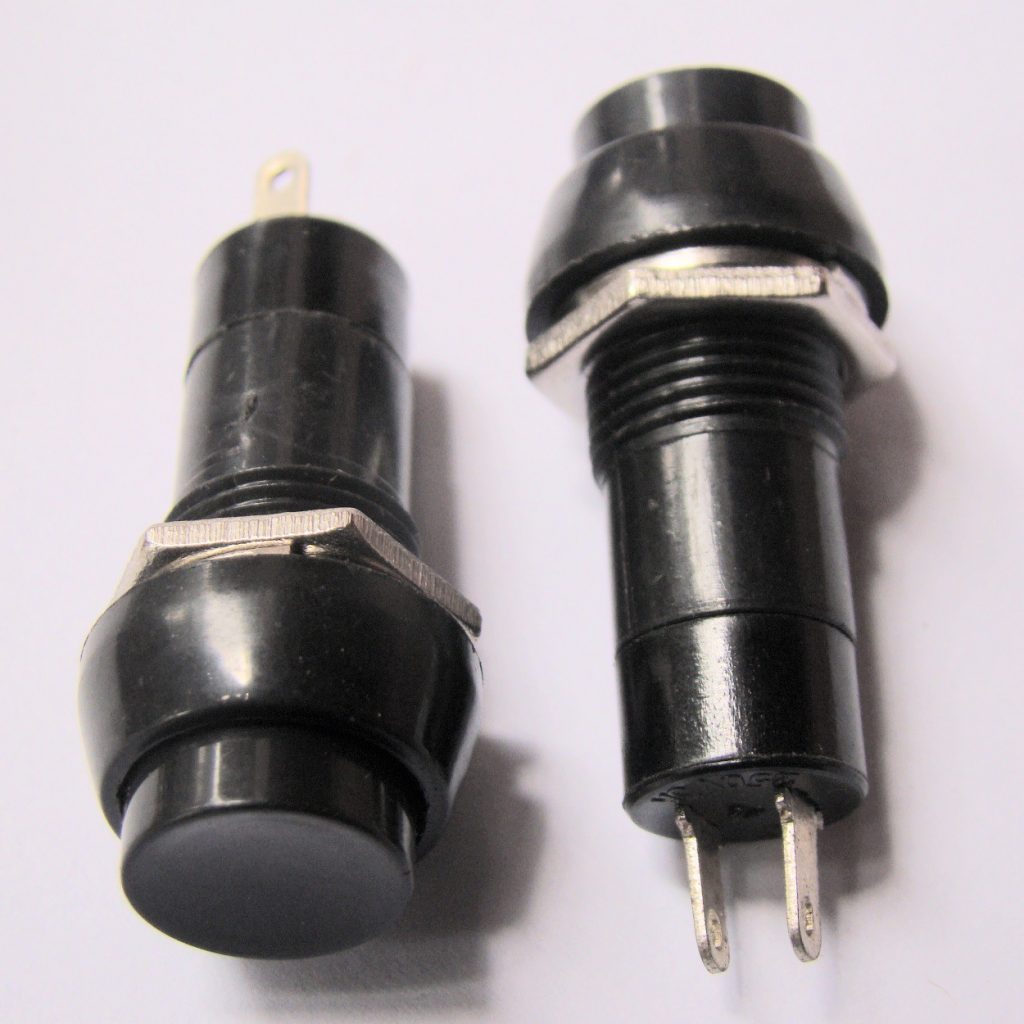 Large Panel Mount Momentary Tactile Push Button Switch - Hacktronics