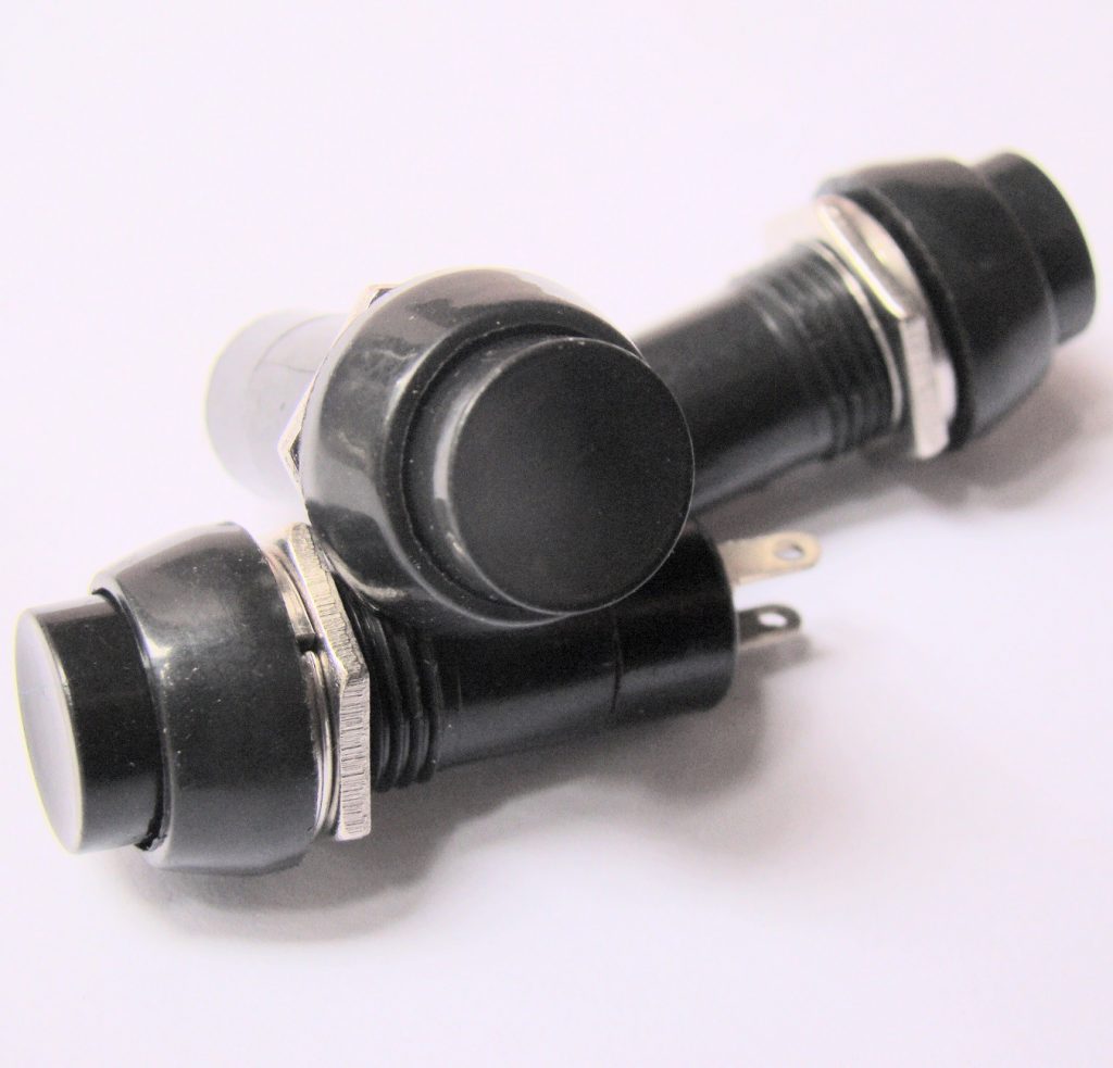 Large Panel Mount Momentary Tactile Push Button Switch - Hacktronics