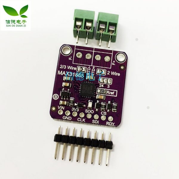 MAX31865 RTD Platinum Resistance Temperature Sensor PT100 to PT1000 ...