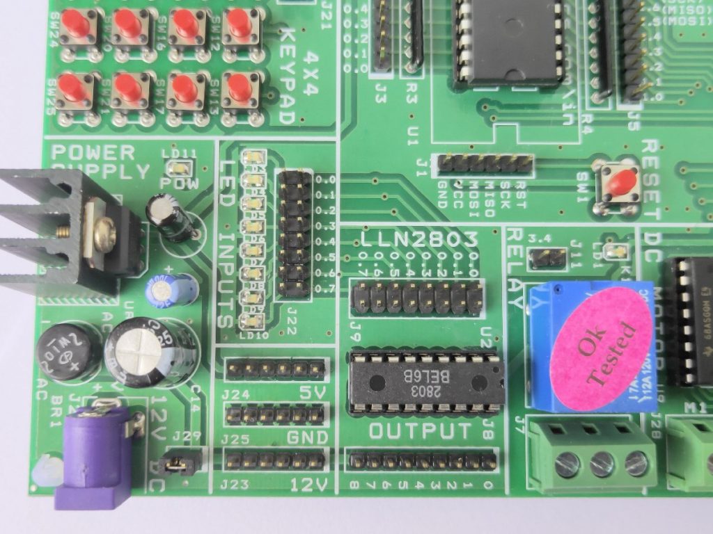 Nuvoton W78E052DDG 8051 Development Board for Learning 8051 Programming ...