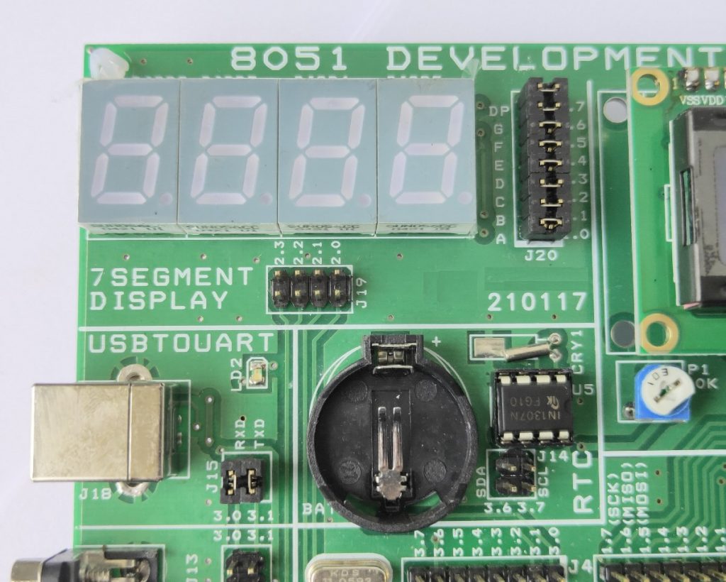 Nuvoton W78E052DDG 8051 Development Board for Learning 8051 Programming ...