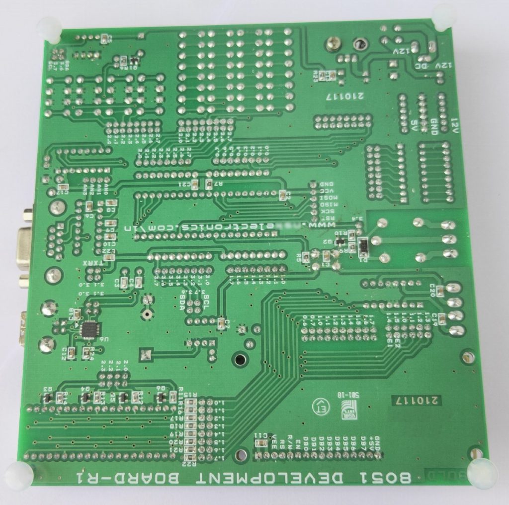 Nuvoton W78E052DDG 8051 Development Board for Learning 8051 Programming ...