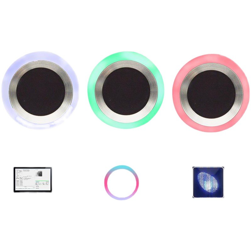 Sfm V17 Circular Capacitive Fingerprint Sensor Module Uart