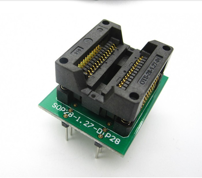 SOP28 Programming Seat DIP Adapter SOP28-1.27 IC Socket - Hacktronics