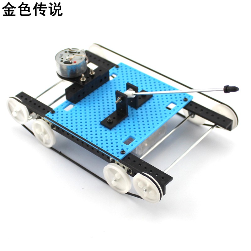 Tank Kit DIY Children Handmade Project Kit Small Tank Material Kit - Hacktronics