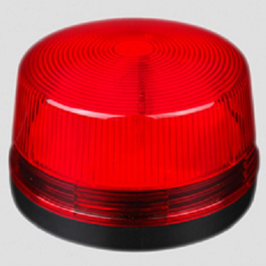 Wired Strobe Light Alarm Flasher 12V DC Red LED Flashing Light Alarm ...