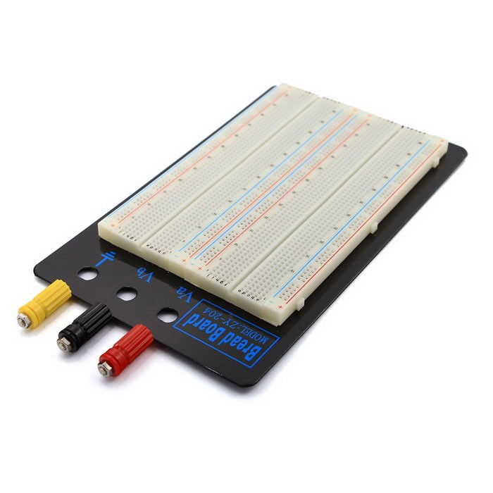 ZY-204 Solder-Free 1660 Hole Test Bench Breadboard - Hacktronics