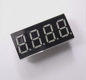 0.36 Inch Four Digit Bright Red Digital Seven Segment Display (Common ...