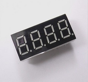 0.36 Inch Four Digit Bright Red Digital Seven Segment Display (Common ...