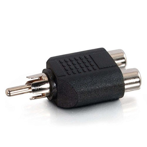 1 RCA Male to Dual Female Splitters - Hacktronics