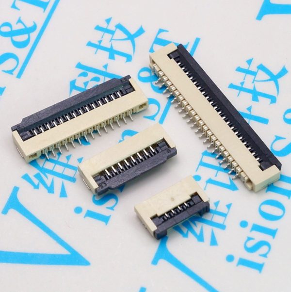 1.0MM Flip Cover FPC Connector 20P Cable Holder - Hacktronics