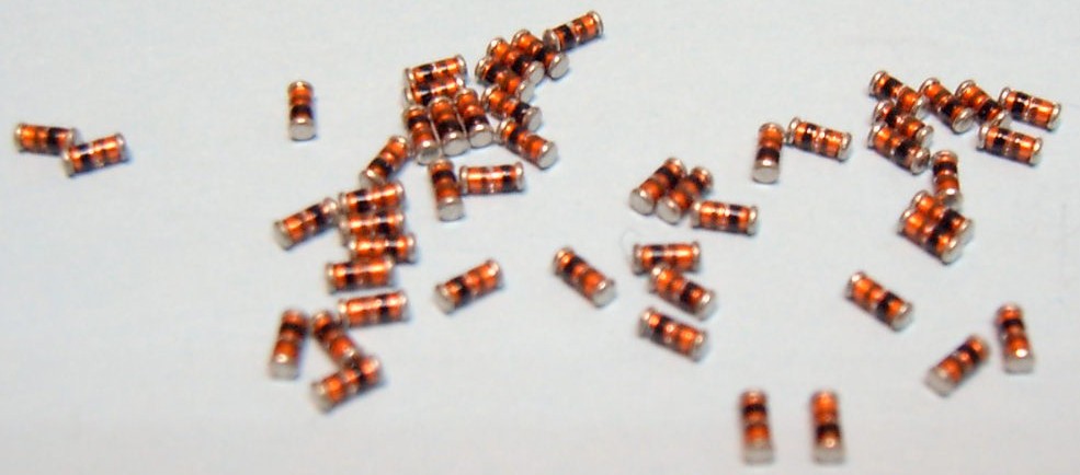 10 Pieces of LL4148 LL-34 1N4148 IN4148 SMD SMT Diode Switching Signal ...