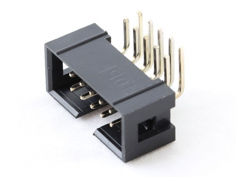 10 Pin Right Angled FRC Box Header - Hacktronics