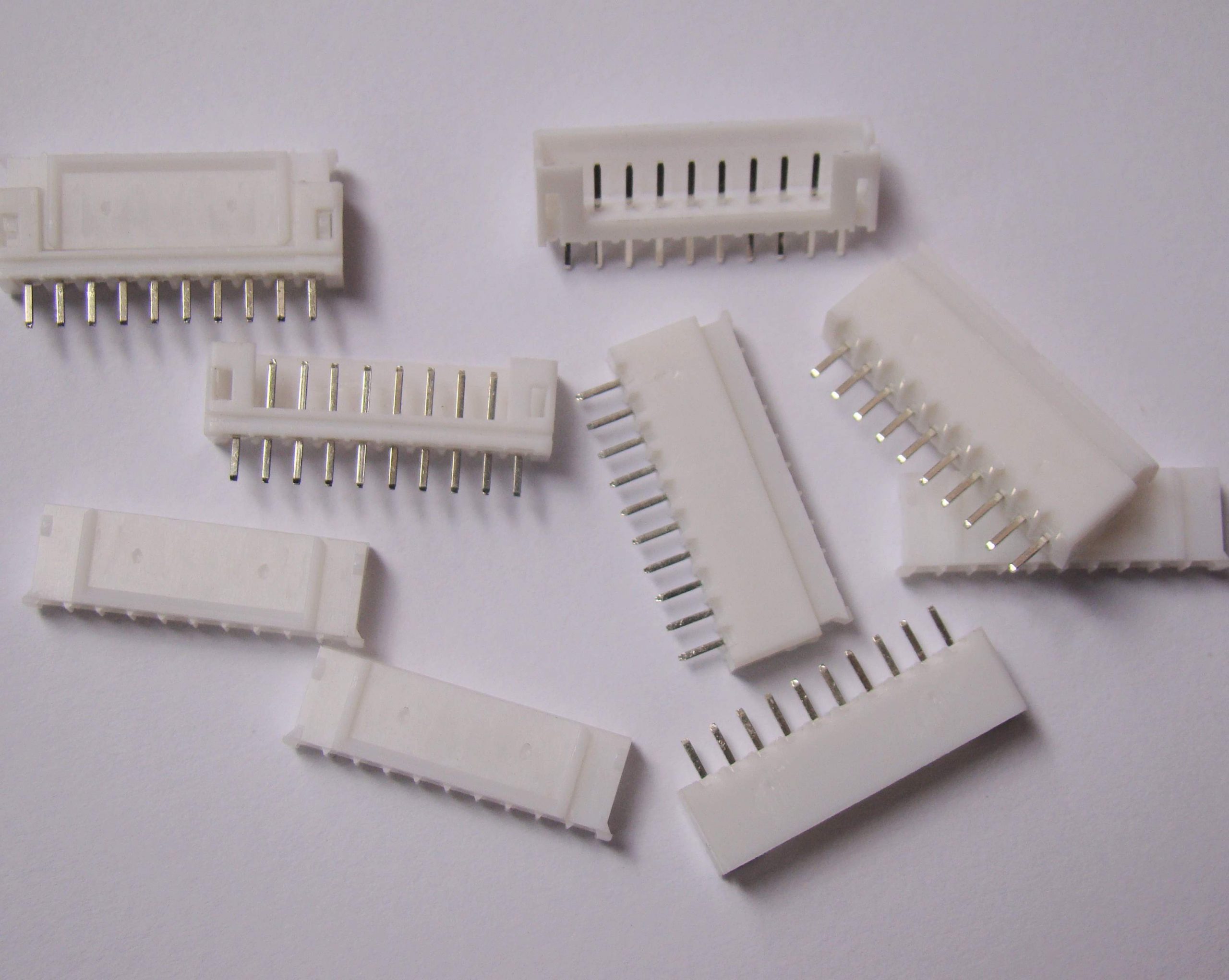 10 Pin Straight Pin Connector Plug PH2.0mm + Terminal Socket Straight ...