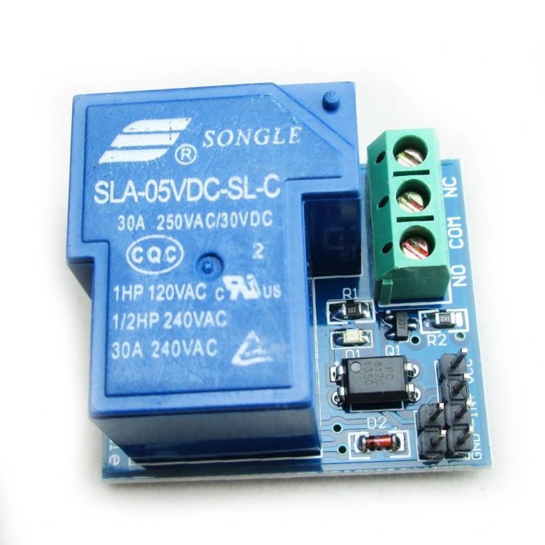 12V 30Amps Optical Coupling Isolation Relay Module - Hacktronics