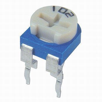 1K Ohm PCB Preset Variable Resistor Trimmer Potentiometer Blue White ...