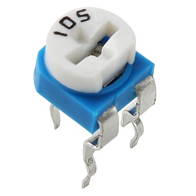 1M Ohm PCB Preset Variable Resistor Trimmer Potentiometer Blue White ...